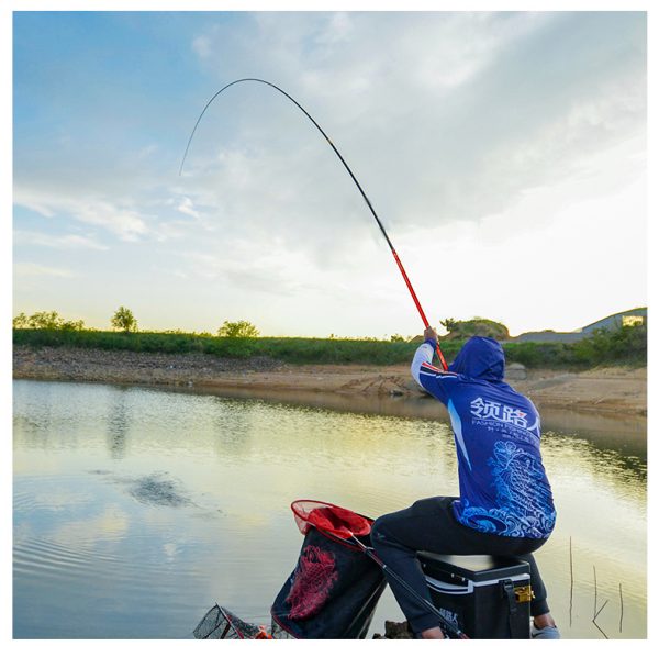 Cần Câu Tay Guide Bashen Thắng Lợi Đỏ 5H - Vua Đồ Câu