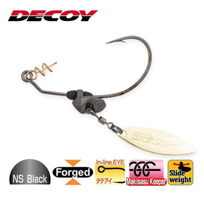 Lưỡi Móc Mồi Mềm Decoy Worm 230G Maki Sasu Blade Gold - Vua Đồ Câu