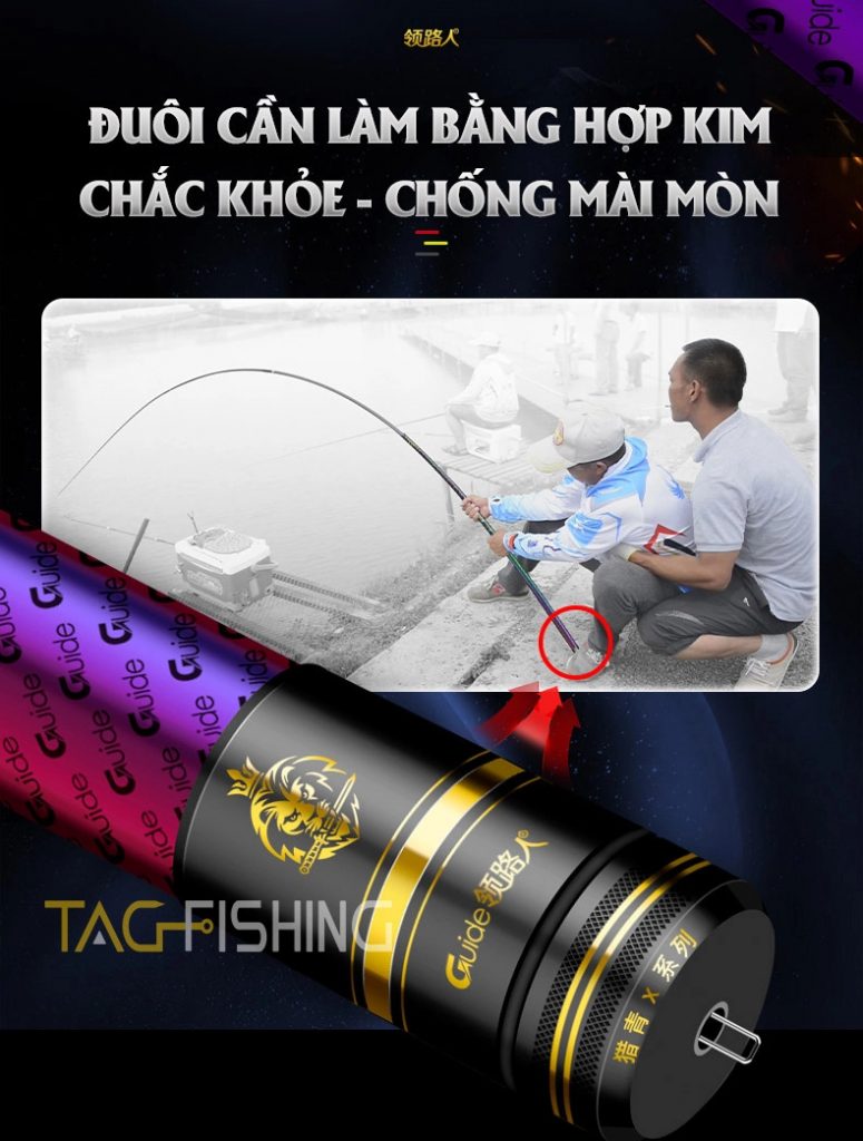 Cần Câu Tay Guide Danh Chấn Thiên Hạ 3200X - Vua Đồ Câu