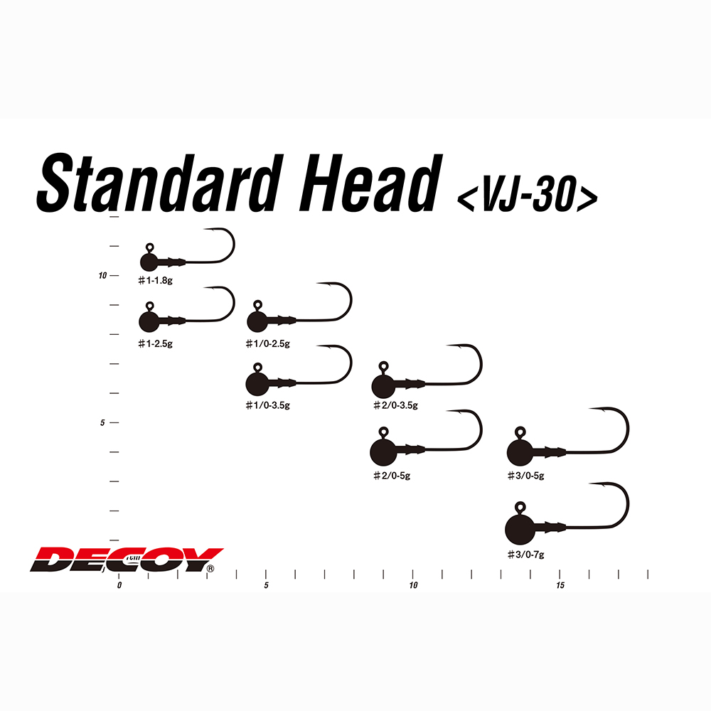 Lưỡi Câu Decoy Standar Violence Jig Head VJ-30 - Vua Đồ Câu