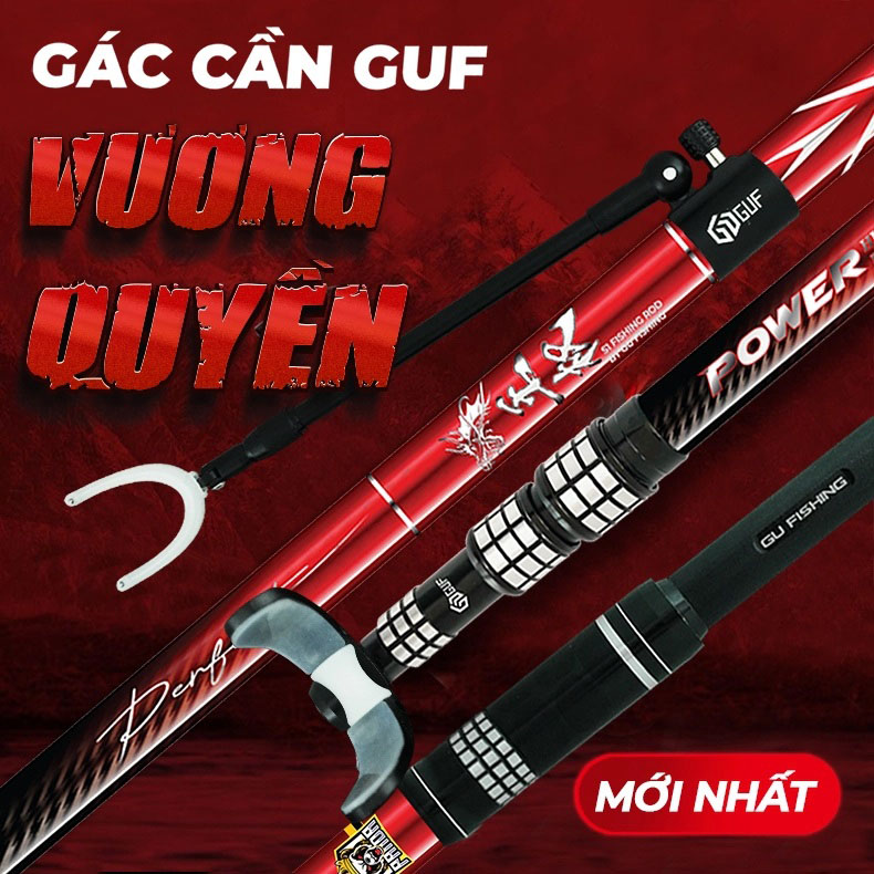 Gác Cần GUF S1 Vương Quyền Săn Hàng - Vua Đồ Câu