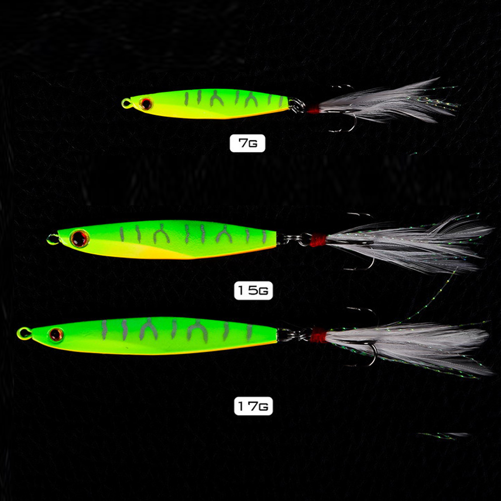 Mồi Jig Lông Đuôi Leo Nhạy Cá - Vua Đồ Câu