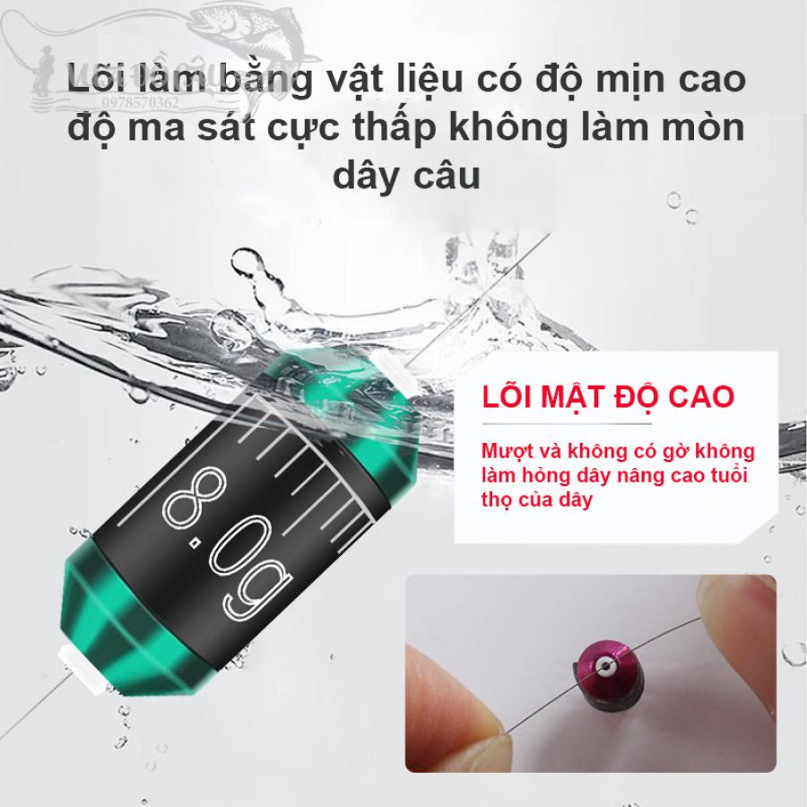 Chì chống nổ săn hàng câu đài loại 2 lõi AoHu siêu víp - Vua Đồ Câu