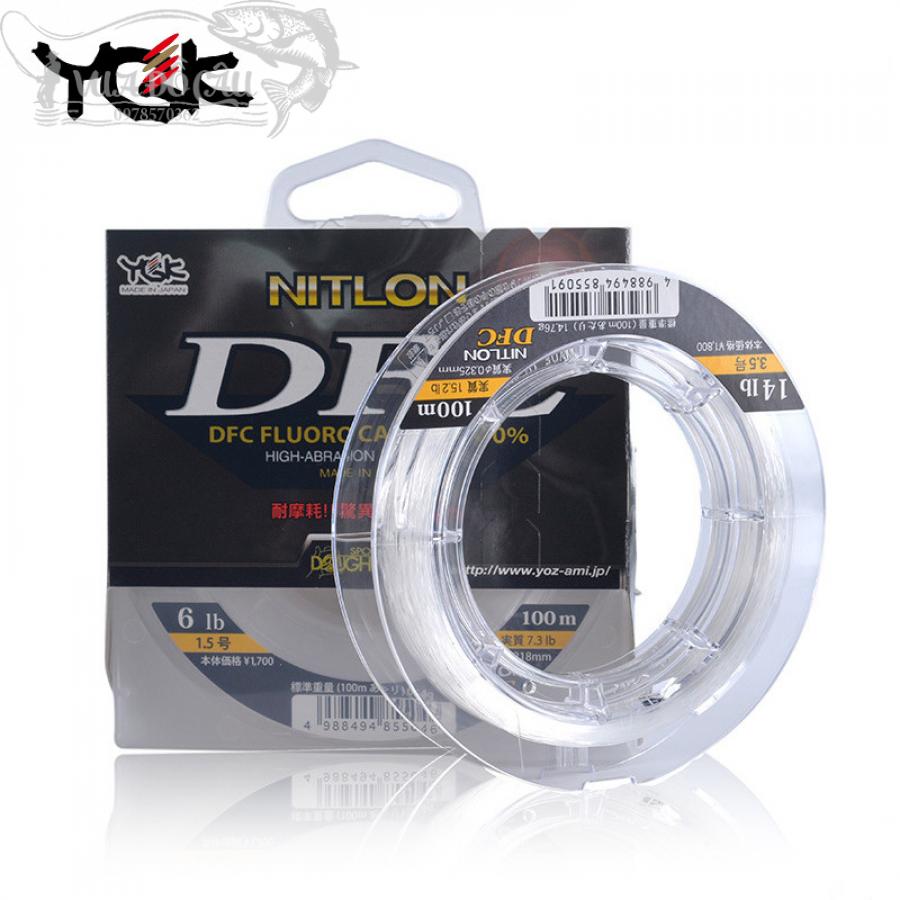 YGK Nitlon DFC Fluorocarbon Làm Leader & Thẻo Câu Đài - Vua Đồ Câu