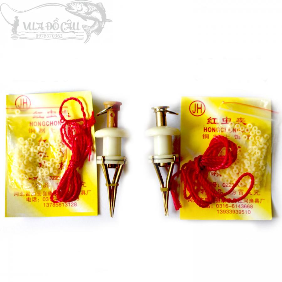 Kẹp Chun Buộc Và Móc Mồi Hạt Câu Đài KM06 - Vua Đồ Câu
