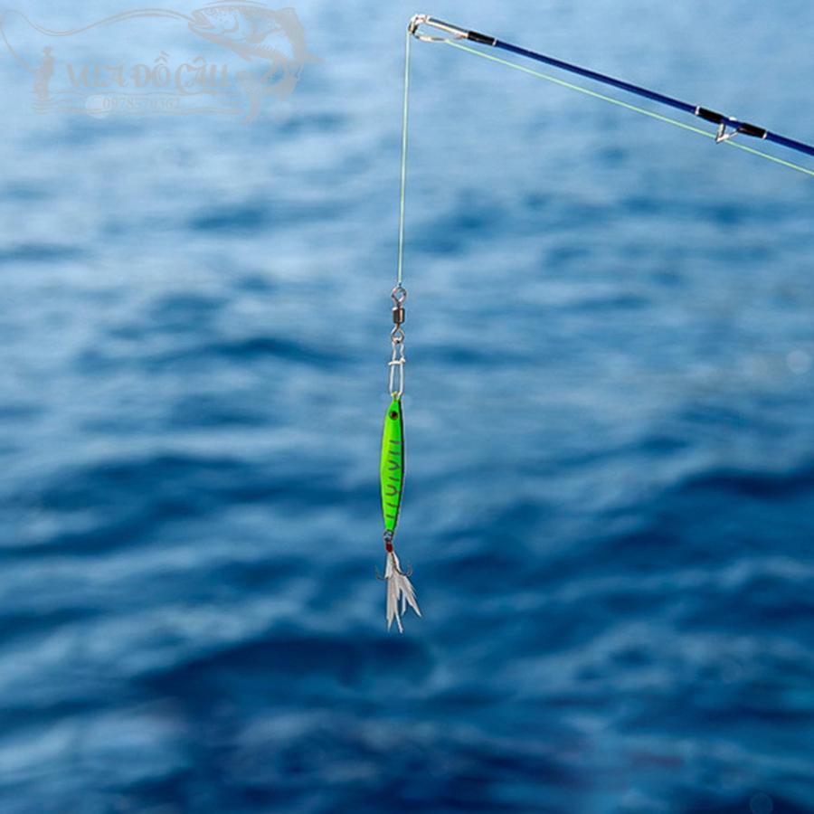 Mồi Jig Lông Đuôi Leo Nhạy Cá - Vua Đồ Câu
