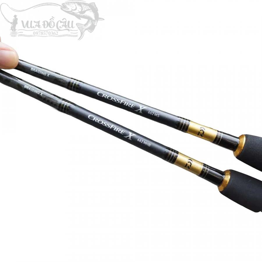 Cần Lure Daiwa 25 Crossfire X - Vua Đồ Câu
