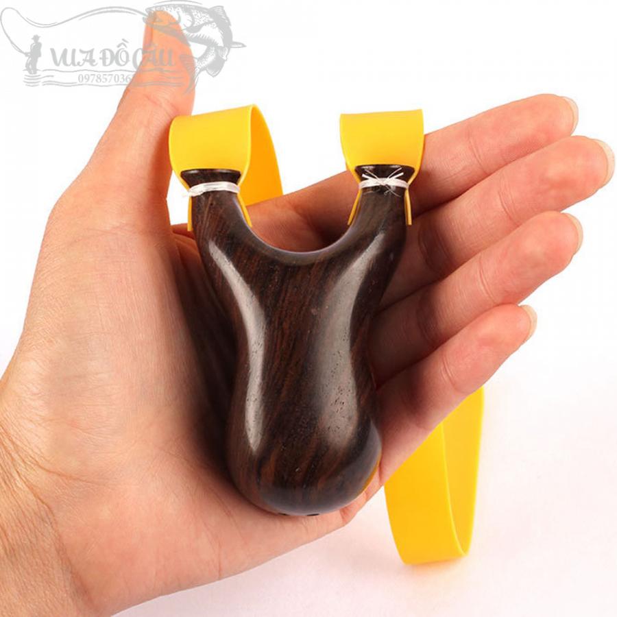 Ná Cao Su Gỗ Mun Mini SR13 - Vua Đồ Câu