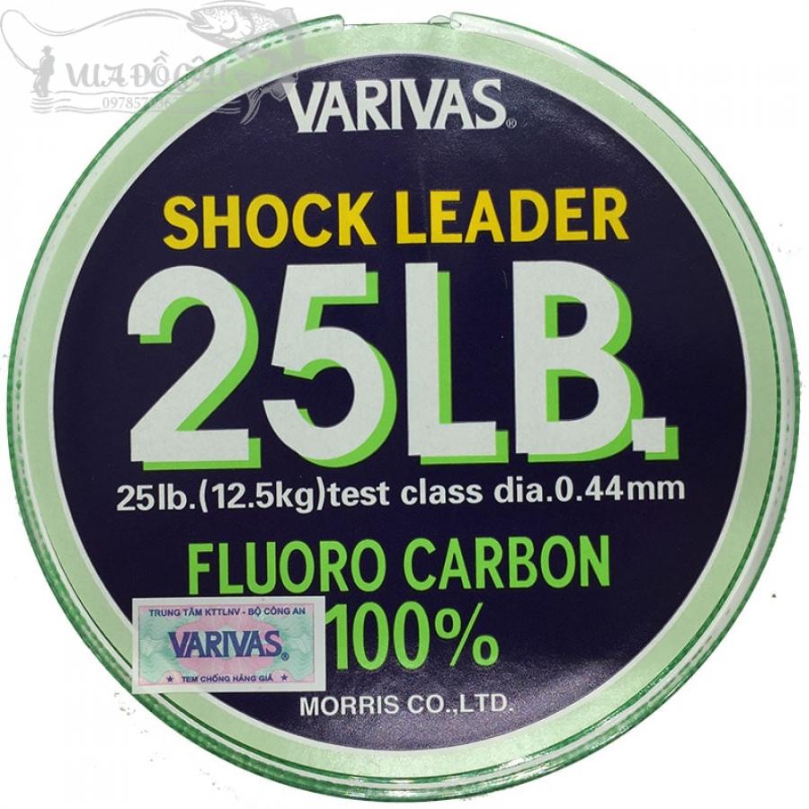 Dây Shock Leader Varivas 100% Fluoro Carbon - Vua Đồ Câu